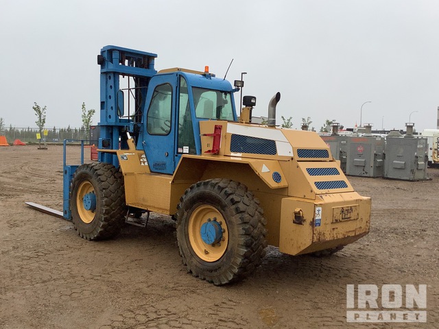 2005 Omega 4420T-20MS 20000 lb Frame Levelling Pneumatic Tire Forklift ...