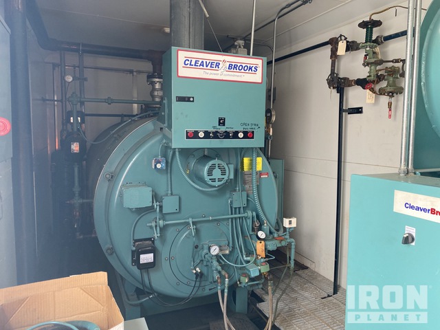 2012 Cleaver Brooks CB-100-060-200ST Trailer Mounted Industrial Boiler ...