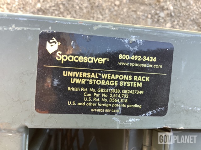 Surplus (2) Spacesaver Universal Weapons Racks in Red Rock, Arizona ...