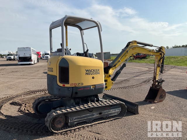 2013 (unverified) Wacker Neuson 28Z3 Mini Excavator in Davenport ...