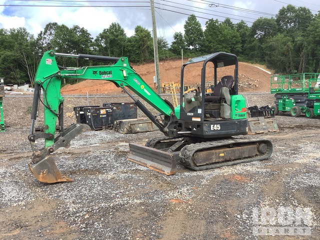 2016 Bobcat E45 Mini Excavator
