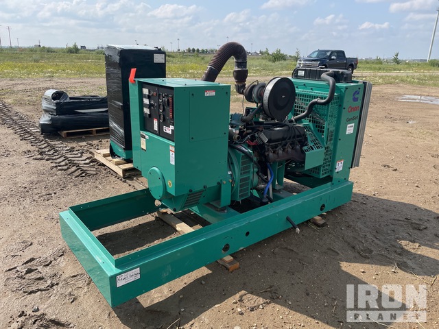 Cummins Onan GGHD-4480932 100 kW Skid-Mounted battery backup system to ...