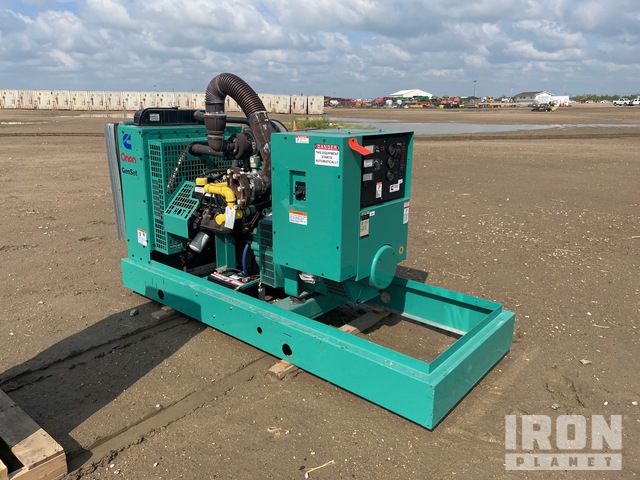 Cummins Onan GGHD-4480932 100 kW Skid-Mounted battery backup system to ...