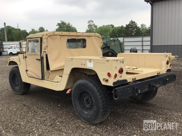 Surplus 2011 AM General M1097A2 HMMWV 2 Door Soft Top w/Truck Body in ...