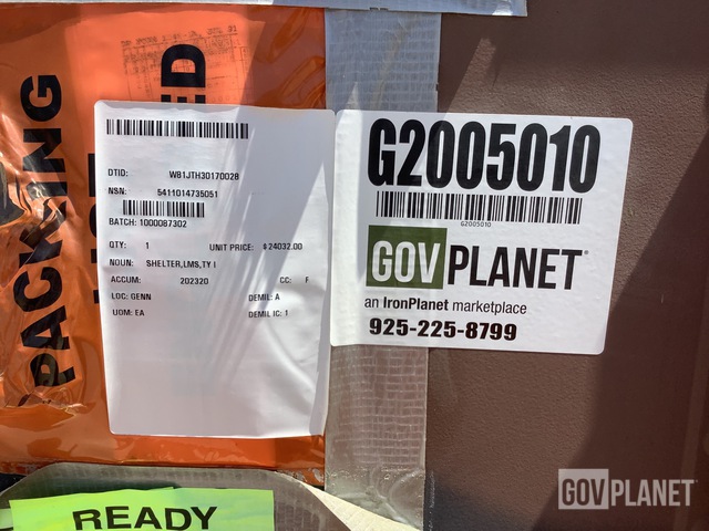 Surplus Gichner Shelter Systems 7040833-501 Non-Expandable Shelter in ...