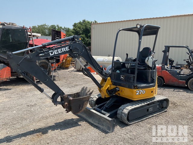 2014 John Deere 27D Mini Excavator in Hutto, Texas, United States ...
