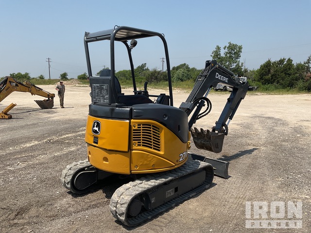 2014 John Deere 27D Mini Excavator in Hutto, Texas, United States ...
