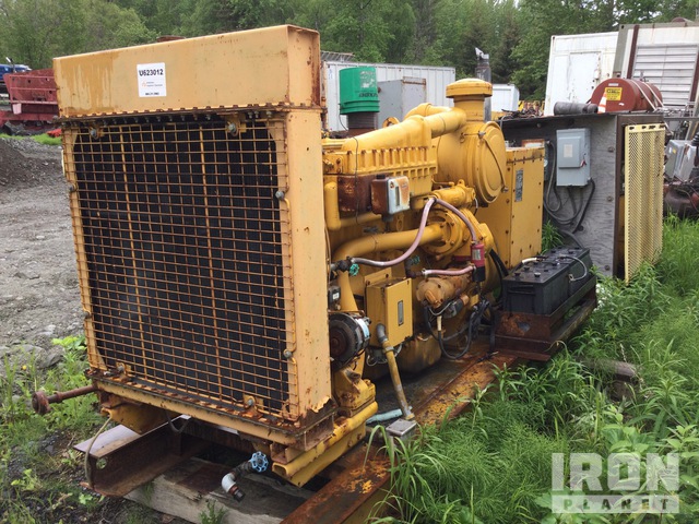 Cat D343 275 kW Skid-Mounted Generator Set in Hope, Alaska, United ...