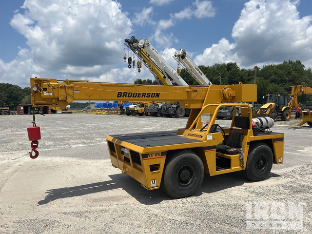 1996 Broderson IC-80-3E 17000 lb 4x2 Carry Deck Crane in Valdosta ...