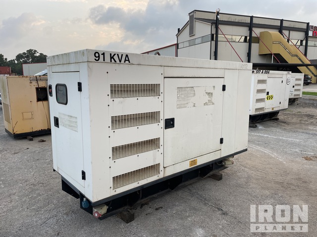 2009 A J Power DA3-AJ91P-5D1 68 kW Skid-Mounted Generator Set in ...