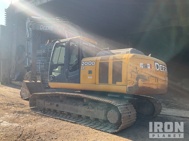 2008 John Deere 200D LC Tracked Excavator in Brooklyn, New York, United ...