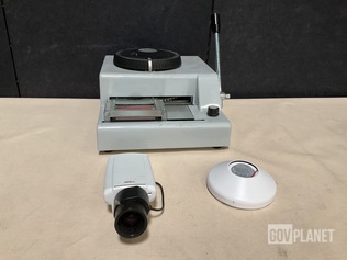 Surplus (8) Ceiling Mount Sensors, (2) Embossers, (1) Network Camera ...
