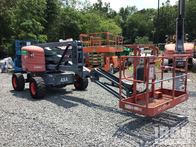 2015 Skyjack SJ46AJ 4WD Diesel Articulating Boom Lift in South ...