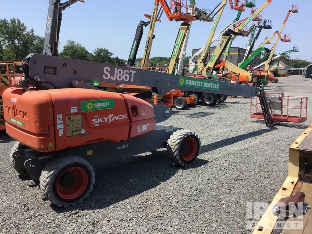 2015 Skyjack SJ86T 4WD Diesel Telescopic Boom Lift in South Plainfield ...