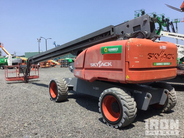 2015 Skyjack SJ86T 4WD Diesel Telescopic Boom Lift in South Plainfield ...