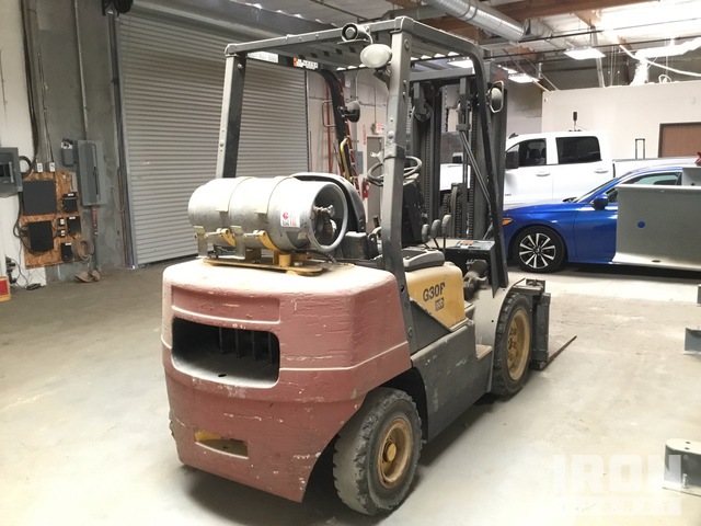 2003 (unverified) Daewoo G30P-3 5350 lb Pneumatic Tire Forklift in ...