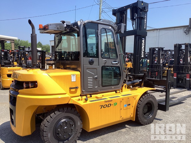 2015 Hyundai 70D-9 15500 lb Pneumatic Tire Forklift in Birmingham ...