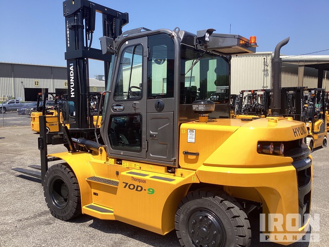 2015 Hyundai 70D-9 15500 lb Pneumatic Tire Forklift in Birmingham ...