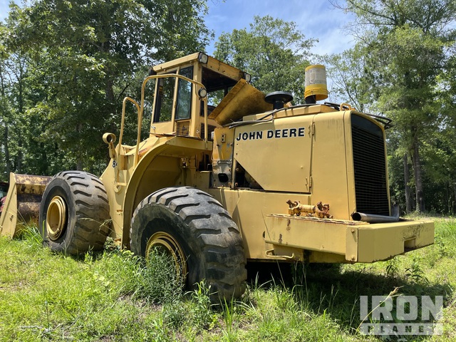 1987 (unverified) John Deere 844 Wheel Loader in Canton, Mississippi ...