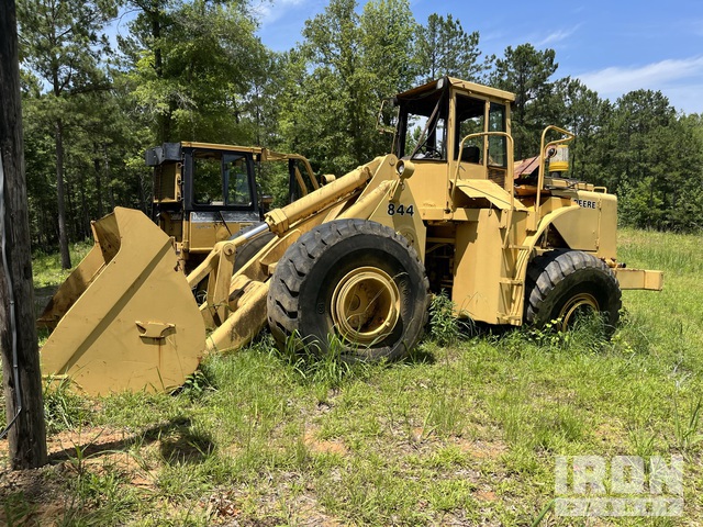 1987 (unverified) John Deere 844 Wheel Loader in Canton, Mississippi ...