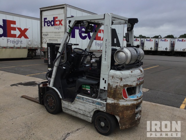 2013 Nissan CF40LP 4000 lb Cushion Tire Forklift in Pocono Summit ...