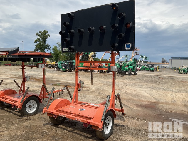 2012 (unverified) Wanco WTSP55LSA Solar Arrow Board in Spartanburg ...