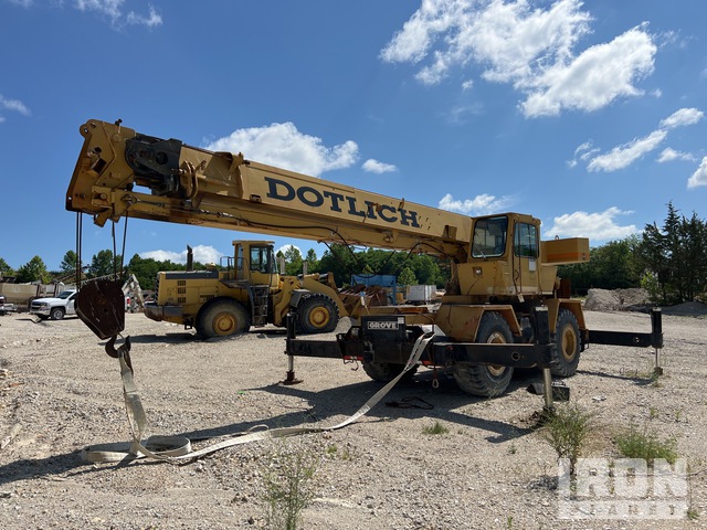 1981 Grove RT-522 22 ton Rough Terrain Crane in Cuba, Missouri, United ...