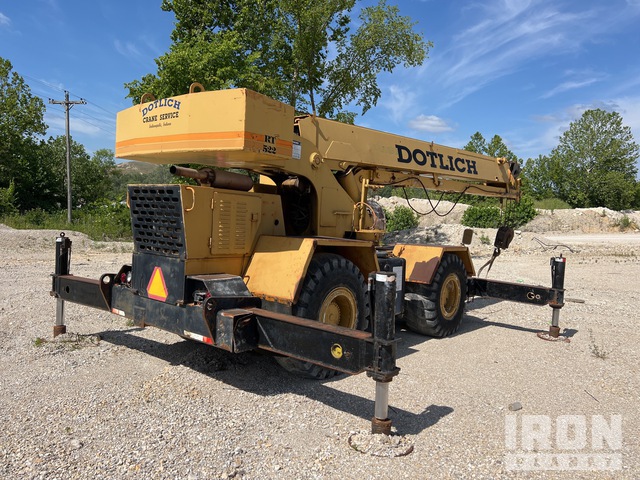 1981 Grove RT-522 22 ton Rough Terrain Crane in Cuba, Missouri, United ...