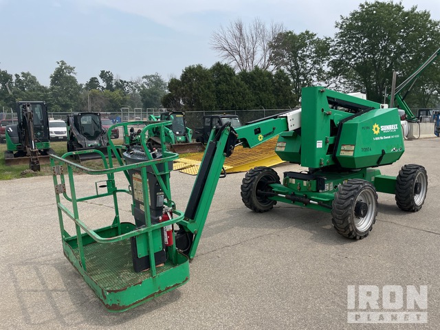 2015 JLG 340AJ 4WD Diesel Articulating Boom Lift in Cedar Rapids, Iowa ...