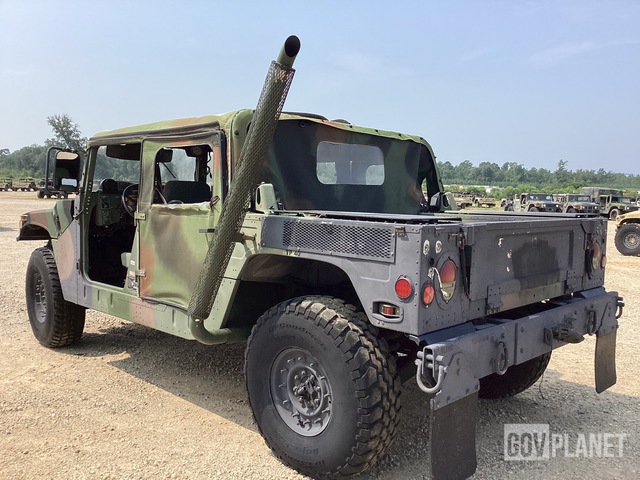 Surplus 2008 AM General M1165 HMMWV 4 Door Soft Top w/Truck Body in ...