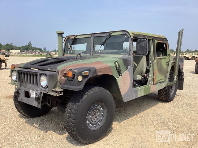 Surplus 2008 AM General M1165 HMMWV 4 Door Soft Top w/Truck Body in ...
