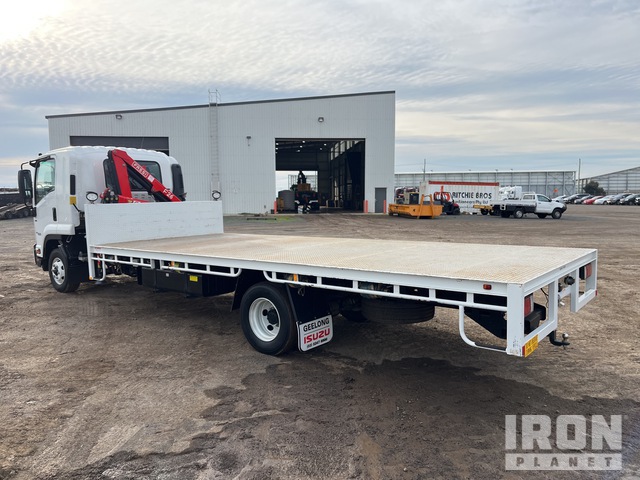 2021 Isuzu FRR 4x2 Table Top Truck w/ 2021 Fassi F26A Crane in Geelong ...