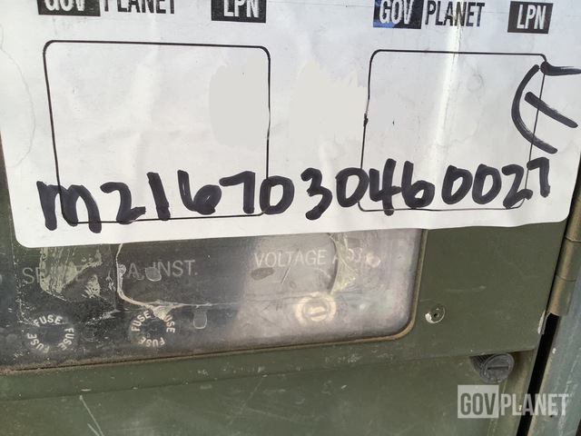 Surplus Dewey Electronics MEP-501A 2kW Generator Set in Yermo ...