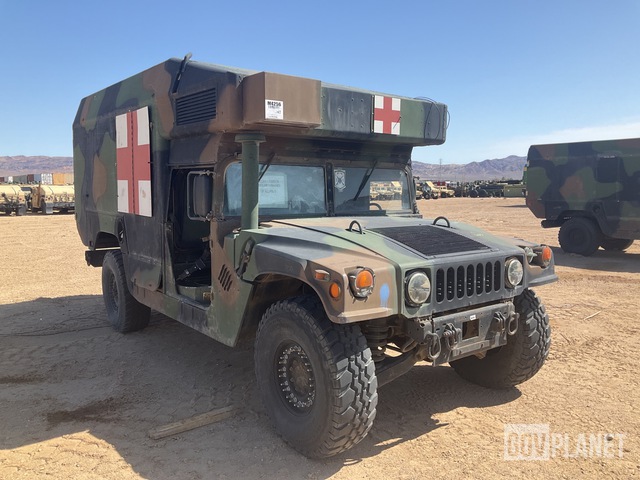Surplus 2001 AM General M997A2 HMMWV 2 Door Hard Top w/Ambulance Body ...