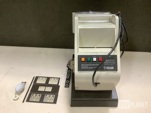 Surplus Stereo Optical Optec 2300 Vision Tester in North Las Vegas ...
