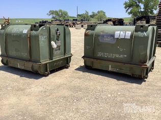 Surplus (2) Engine Shipping & Storage Containers in Abilene, Kansas ...