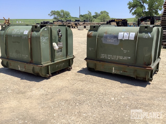 Surplus (2) Engine Shipping & Storage Containers in Abilene, Kansas ...