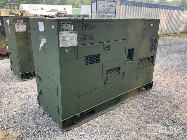 Surplus 2011 L3 MEP-806B 60kW Generator Set in Chambersburg ...