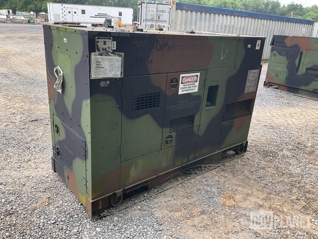 Surplus 2010 L3 MEP-806B 60kW Generator Set in Chambersburg ...