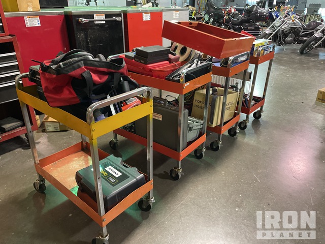 Quantity of (4) Blue Point Tool Carts & Tools in Ormond Beach, Florida ...