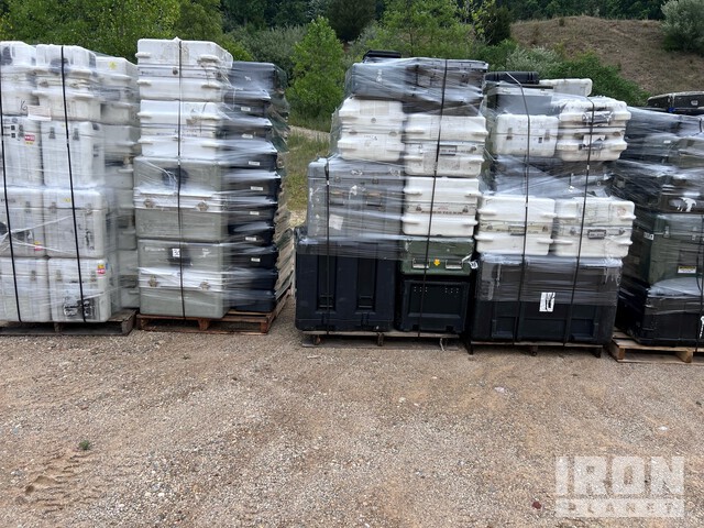 Quantity of (24) Pallets of Military Surplus Storage Cases in Augusta ...