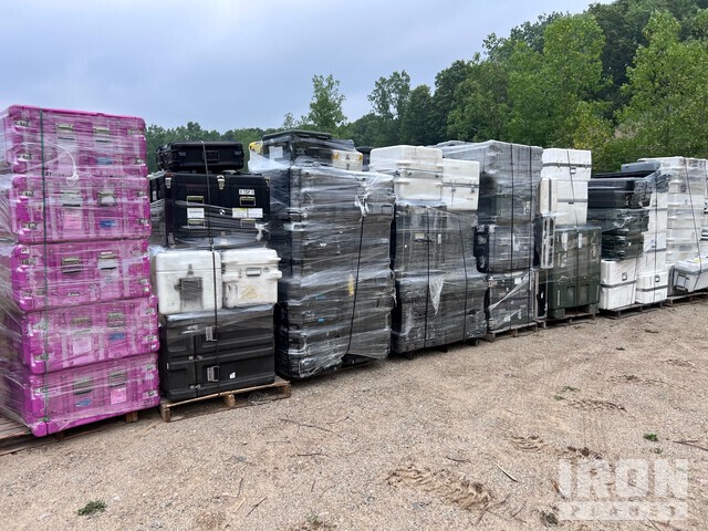 Quantity of (24) Pallets of Military Surplus Storage Cases in Augusta ...