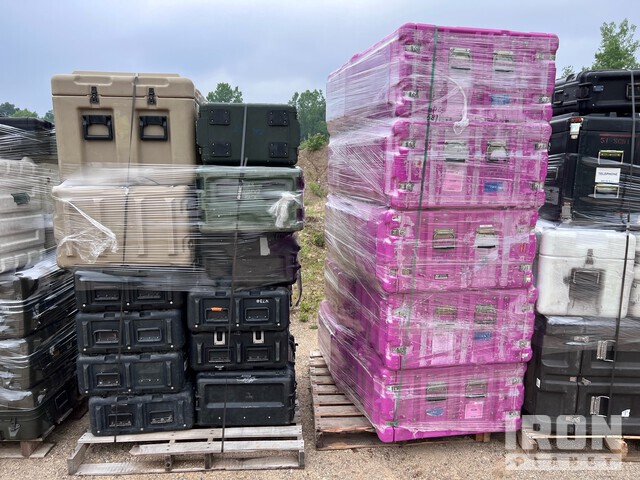 Quantity of (24) Pallets of Military Surplus Storage Cases in Augusta ...
