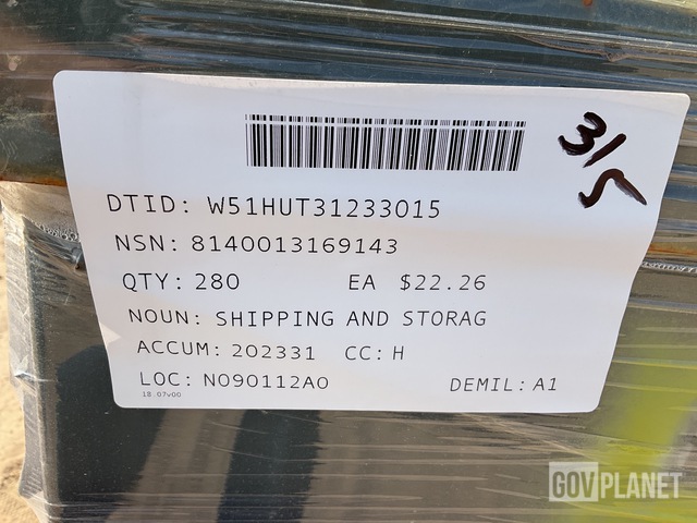 Surplus (280) PA120 Ammo Cans - For 40mm in Colorado Springs, Colorado ...