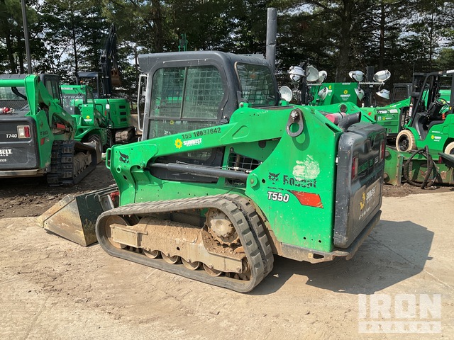 2018 Bobcat T550 Two-Speed Compact Track Loader in Laurel, Maryland ...