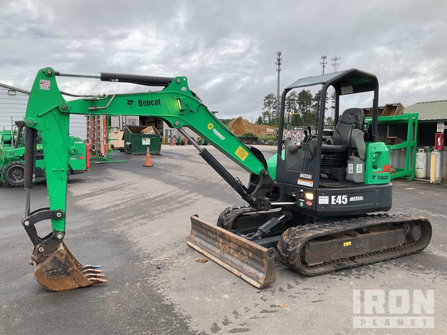 2015 Bobcat E45 Mini Excavator