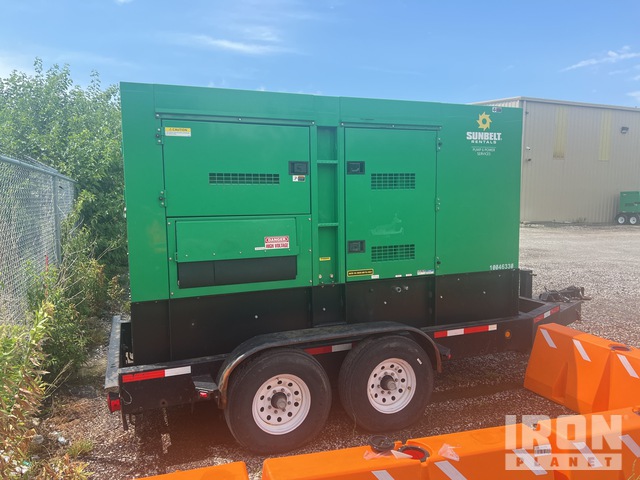 2018 Multiquip DCA-180SSJU4F 180 kVA Mobile Generator Set in Council ...