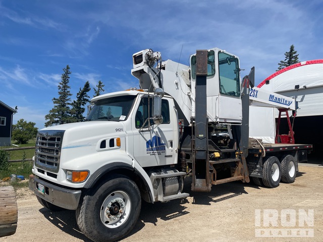 2006 Manitex 102SX 30 t Straight Boom on 2005 Sterling 6x4 Boom Truck ...