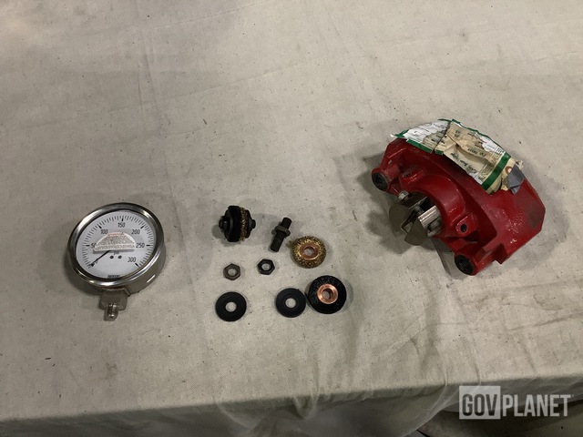 Surplus (2) Brake Components, (6) Cleaning Brushes, (3) Gauges ...