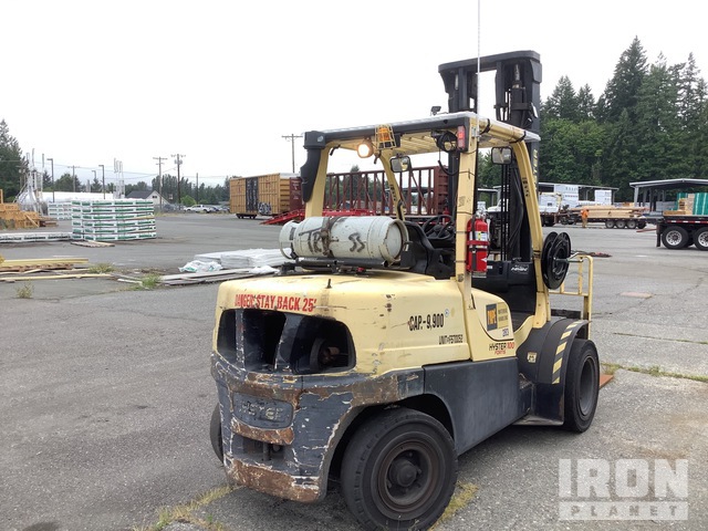 Hyster H100FT 9950 lb Pneumatic Tire Forklift in Arlington, Washington ...